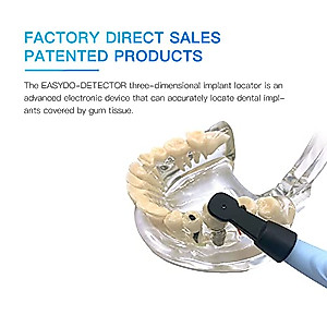 Dental Implant Detector Three-Dimensional Implant Locator Easydo-Detector with 3PCS Sensor Heads