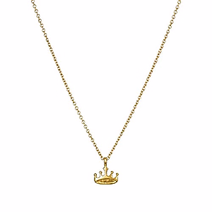 Hundred River Friendship Crown Necklace Gift Necklace with Message Card(crown)