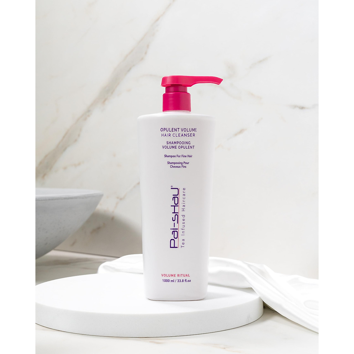 Pai-Shau Opulent Volume Hair Cleanser - Volumizing Shampoo for Fine Hair- Provides Improved Volume and Lasting Fullness - Shampoo for Women - 33.8 Fl Oz