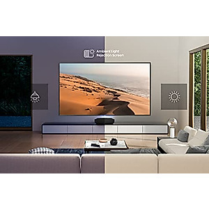 Hisense 100L5G-DLT100B 4K UHD Ultra-Short Throw Laser TV 100" High Gain ALR Screen, 2700 lumens, Compatible with Dolby Atmos, Google Assistant and Chromecast Built-in, Compatible with Alexa