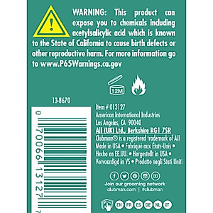 Clubman Pinaud Shave Gel No Bumps After Shave for Men Sensitive Skin 4 oz 2 Pack