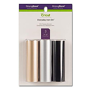 Cricut Easy Press 2 Bundle: Heat Press Machine, Everyday StrongBond Iron-On, Weeding Kit, Mint, 9x9