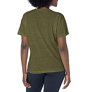 adidas womens Win 2.0 Tee Wild Pine Melange Small