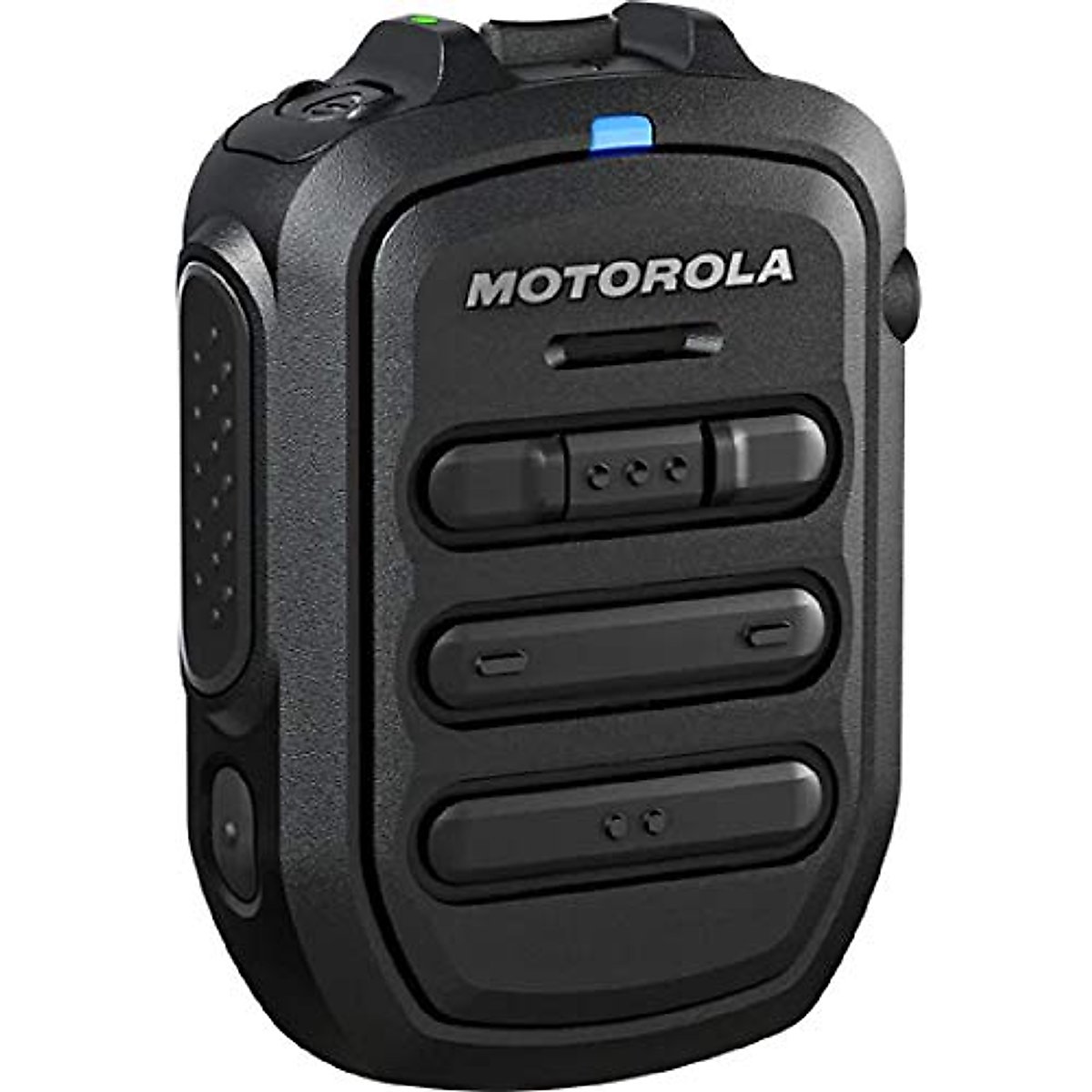 WM500 Bluetooth Remote Speaker Microphone Kit# PMMN4127 which Includes USB Charging Cable - Compatible with TLK100 & TLK150 PoC Two Way Radios - by Motorola Solutions