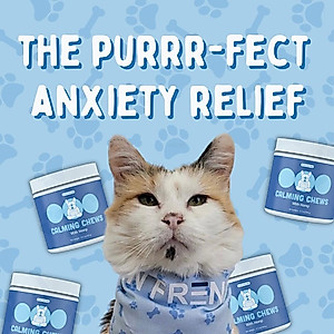 Zen Bites - Calming Chews for Pets - 120 Count - Organic Hemp Treats for Dogs & Cats - Stress Relief - Promotes Relaxation - Thunderstorms - Fireworks - Travel Friendly