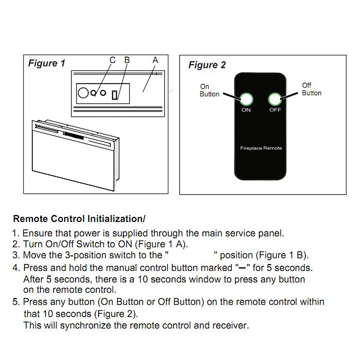 Replacement for Dimplex Fireplace Heater Remote Control 3000370900RP BLF34 BLF50 BLF74