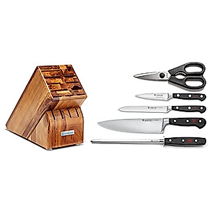 WÜSTHOF Classic 6-Piece Knife Block Set
