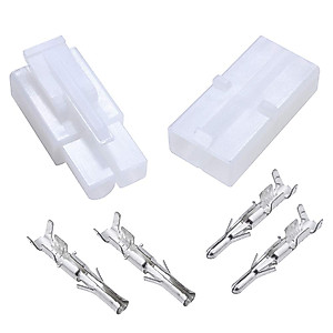 HobbyPark RC Big Tamiya Style Connector Plugs Unwired (10 Pairs)