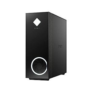 HP 2022 OMEN Gaming Desktop, AMD Ryzen 5 5600G Processor, HyperX 16GB DDR4-3200 XMP RGB SDRAM, 1TB PCIe SSD, AMD Radeon RX 6600XT 8 GB GDDR6, Win11, Black, 32GB USB Card