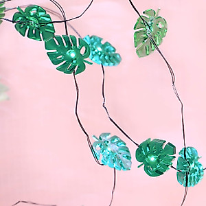 MIYA LIFE Ocean Light for Beach Decor Battery Operated Beach Decorations for Home Beach Room Decor Coconut Girl Room Decor (Tropical Fairy)