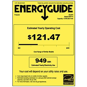 Duura Commercial Mobile Ice Cream Display Chest Freezer Sub Zero Temp Flat Glass Top Frost Free Lid with Wire Baskets, 52 Inch Wide 14 Cubic Feet, White