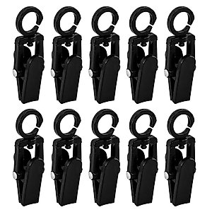 Small Curtain Clip Rotatable Plastic Hook Plastic Towel Clip Hat Clip Shoe Clip Multipurpose Curtain Hangers for Hats Multipurpose Small Curtain Clip