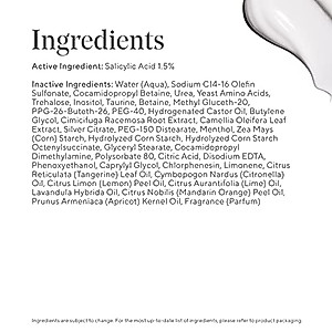 Murad Clarifying Cleanser - Acne Control Salicylic Acid & Green Tea Extract Face Wash - Exfoliating Acne Skin Care Treatment Backed by Science, 6.75 Oz