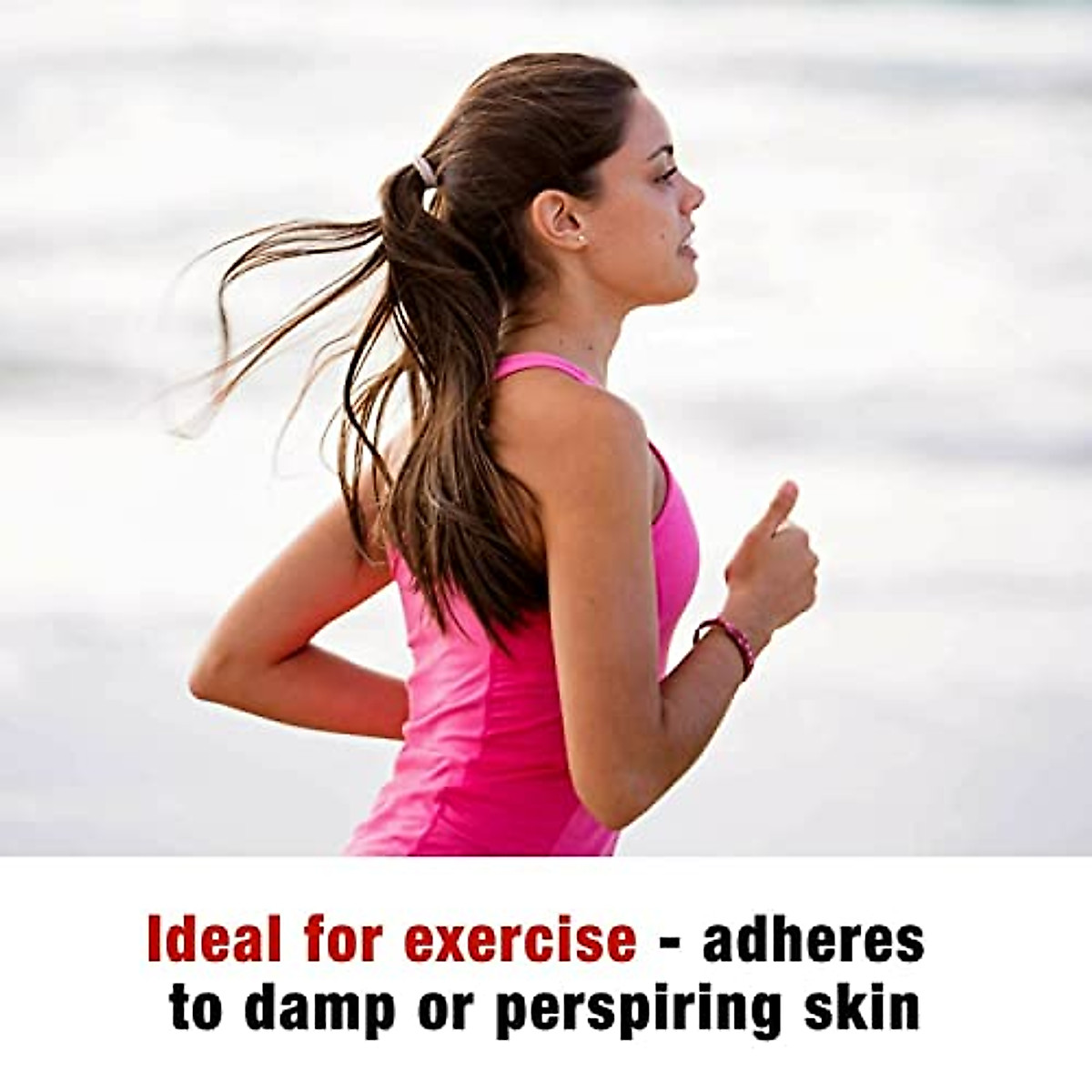 Ace Brand Sports Tape, Black, 1.5 Inch X 10 Yard, 18.10 Pound, 289.6 Ounce (Pack of 18)