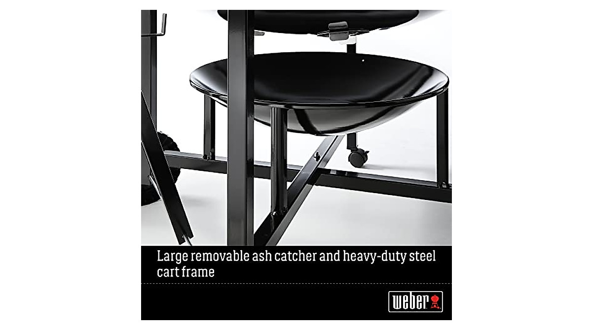 Weber The Ranch Charcoal Kettle Grill - Large Capacity Outdoor Cooking