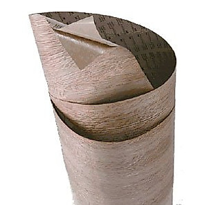 Cherry Wood Veneer Plain Sliced/Flat Cut Peel and Stick 3M9505 24"x96" Sheet A Grade Veneer Face -Easy Application with a self Adhesive for Any Restoration