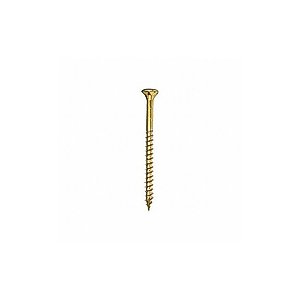 GRK, Size, Gold 772691001733 Fasteners R4 No. 12, No. 14 x 5-5/8 in. L Star Countersk Head Coated Steel Multi-Purpose Screws