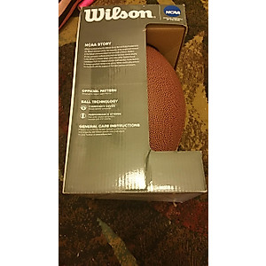 Wilson NCAA Red Zone Series Composite Leather Official Size Football | WTF1570ID