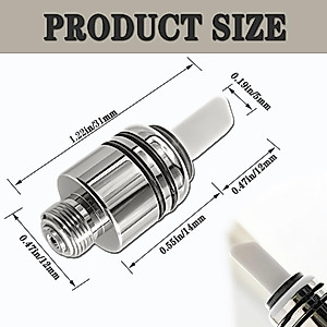 RUIVEO Ceramic Hot Knife Tip,Multi-Tool Ceramic Knife Tip for Slicing Wax or Viscous oil etc (1)