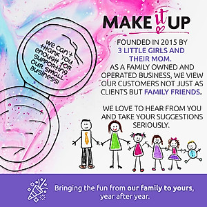 Mermaid Pretend Play Kids Makeup Kit I Toddler Girl Toys Make Up Set with Cosmetic Bag I Toddler Makeup Kit for Toddler Vanity I Pretend Makeup Kit for Girls Gifts Play Makeup Kit for 2 Year Old & Up