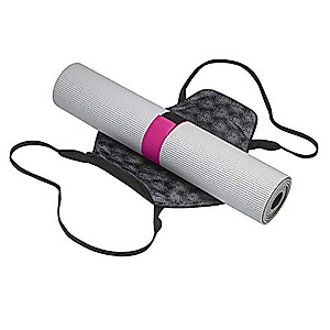 Gaiam On-The-Go Yoga Mat Carrier, Granite Storm