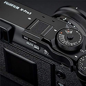 JJC Deluxe Metal Thumb Up Grip for Fujifilm Fuji X-Pro3 X-Pro2 X-Pro1 Xpro3 Xpro2 Xpro1 Digital Mirrorless Camera Thumb Support