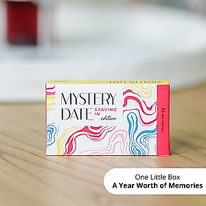 da Vinci's Room Mystery Date 52 at-Home Date Night Ideas Scratch Off Card and 52 Conversation Starters (Staying in Edition) - Unique Couples Gift, Couples Games, Couples Date Night Cards