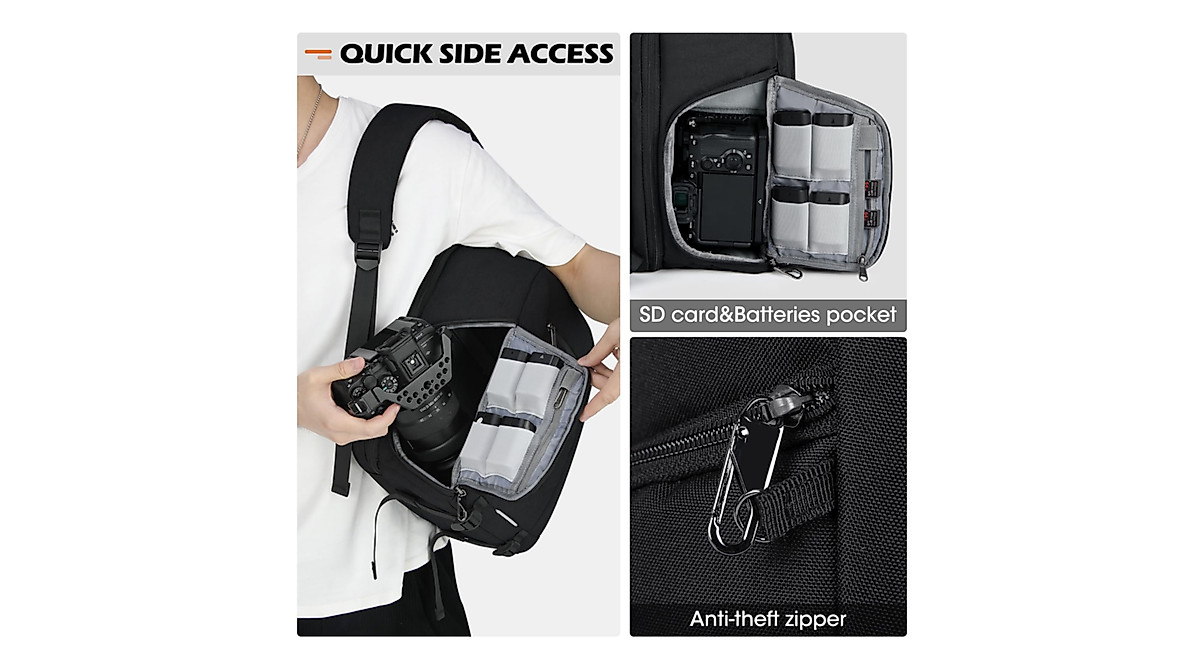 High-Quality Camera Backpack for DSLR & Mirrorless Cameras