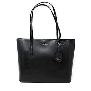 Kate Spade New York Schuyler Medium Leather Tote Shoulder Bag in Black 001