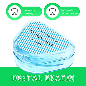 Moldable Retainer for Teeth Grinding Protection Clenching Bruxism Anti Grinding Dental Night Sleeping Teeth Protector Random Color