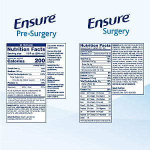 Ensure Surgery Perioperative 5-Day Bundle with 3 Ensure Pre-Surgery Clear Carbohydrate Drinks & 20 Ensure Surgery Immunonutrition Shakes