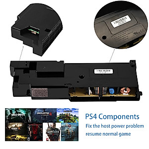 Cuifati Power Supply Unit for PS4 ADP-200ER,for Sony PS4 CUH-1215A CUH-12XX Serie,Replacement Power Adapter,
