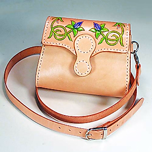 Realeather Veg-Tan Double Shoulder Leather, Natural