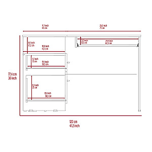 VanTook L-Shaped Computer Desk with Storage, Home Office Corner Desk with Keyboard Tray and CPU Stand, Compact Laptop Notebook Computer Workstation for Space-Saving Design, Black