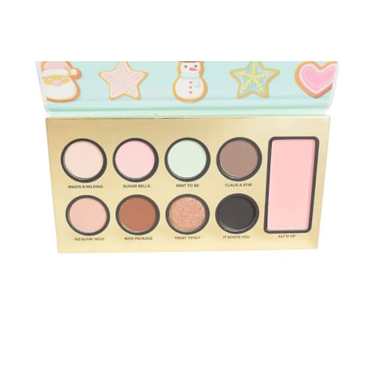 Too Faced Too Faced Christmas Bake Shoppe Makeup Set - Eye & Face Makeup Palettes in Ginger Snap, Chocolate Chip, Sugar Cookie, and Better than Sex Mascara