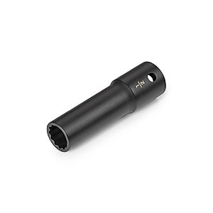 TEKTON 1/2 Inch Drive x 1/2 Inch Deep 12-Point Impact Socket | SID23213