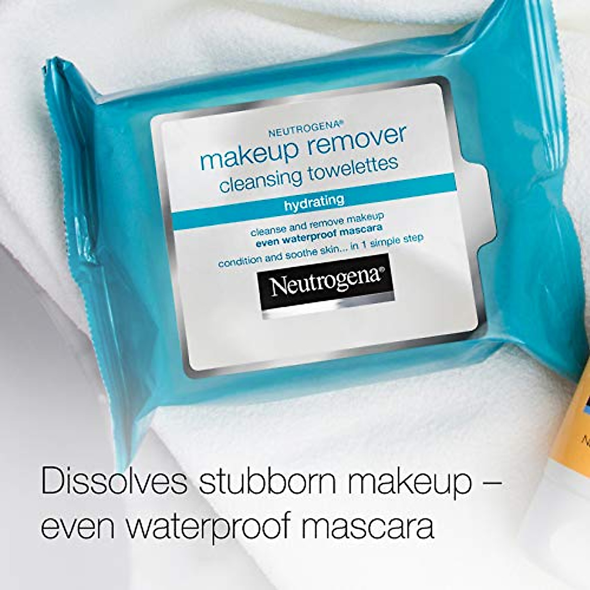 Neutrogena Makeup Remover Cleansing Towelettes, Daily Face Wipes to Remove Dirt, Oil, Makeup & Waterproof Mascara, 25 ct. (Pack of 3)