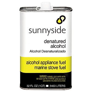 Sunnyside 83432 Denatured Alcohol, Quart