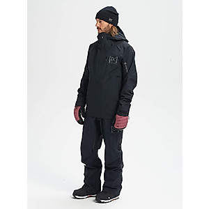 Burton Mens Ak Gore-Tex Velocity Anorak, True Black, Medium
