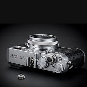 JJC Camera Soft Release Button, Shutter Button for Fuji Fujifilm X-T5 X-T4 X-T3 X-T2 X-T30 X-T30 II X-T20 X-PRO3 X100VI X100V X-E4 X-E3 Sony RX1R II RX10 IV III Leica Q3 M10 M9 Nikon Df F3-2 Pack