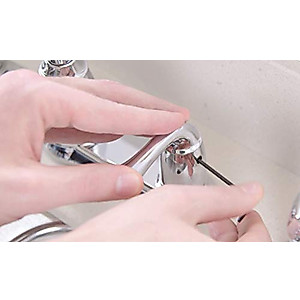 MOEN 1224 Replacement Faucet Cartridge Kit, Fits Most Double Handle Moen Faucets and Tub/Showers, Solid Brass, 1 Pack