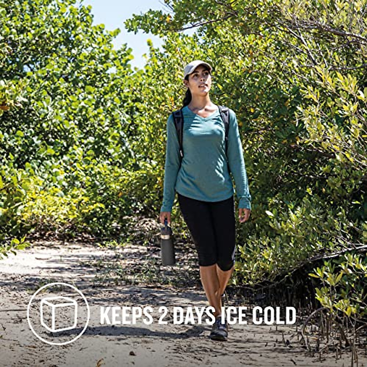 Stanley IceFlow Stainless Steel Water Bottle with Straw 0.65L / 22OZ Lagoon – Leakproof Insulated Water Bottle - Keeps Cold for 12+ Hours - BPA-Free Thermos Flask - Dishwasher Safe