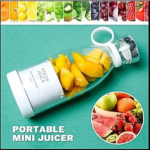 Portable Blender with USB Rechargeable Battery, Stylish and Lightweight Design