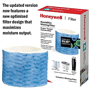 Honeywell HAC-504 Series Humidifier Replacement, Filter A - 2 Filters (Updated Version) Bundled with.