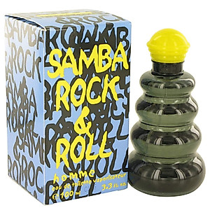 Samba Rock & Roll By Perfumers Workshop For Men. Eau De Toilette Spray 3.3 OZ