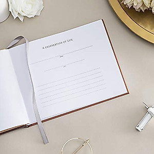 Global Printed Products Funeral Guest Book Sun 9"x7"