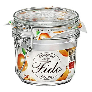 Bormioli Rocco Fido Cylinder Collection - Fido Jar - 0.35L (11.75 oz.) - Clear