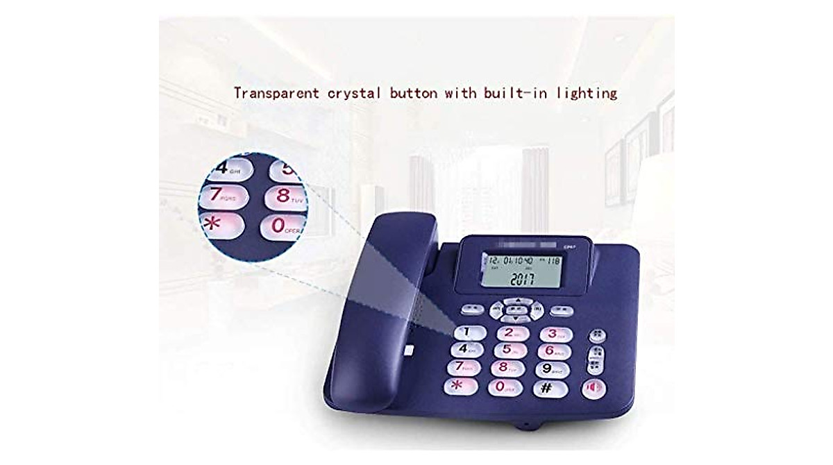 Retro Landline Phone with Caller ID - OQHAIR