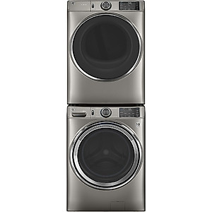GE® 4.8 cu. ft. Capacity Smart Front Load ENERGY STAR® Steam Washer with SmartDispense™ UltraFresh Vent System with OdorBlock™ and Sanitize + Allergen