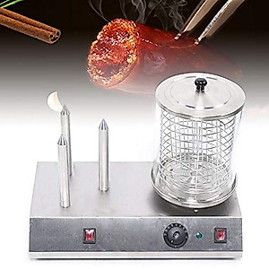 Commercial Electric Hot Dog Warmer Hot Dog Machine Bun Toaster Stainless Steel Sausage Machine Hotdogs Steamer Kitchen Cooker 110V